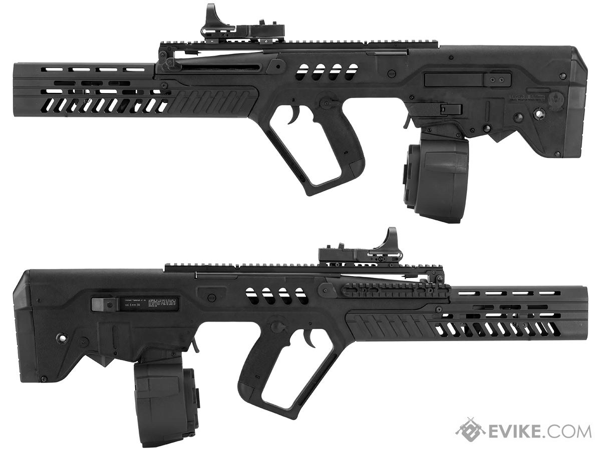 Evike.com Custom Eliminator Tavor Tar-21 AEG with Drum Magazine (Color ...