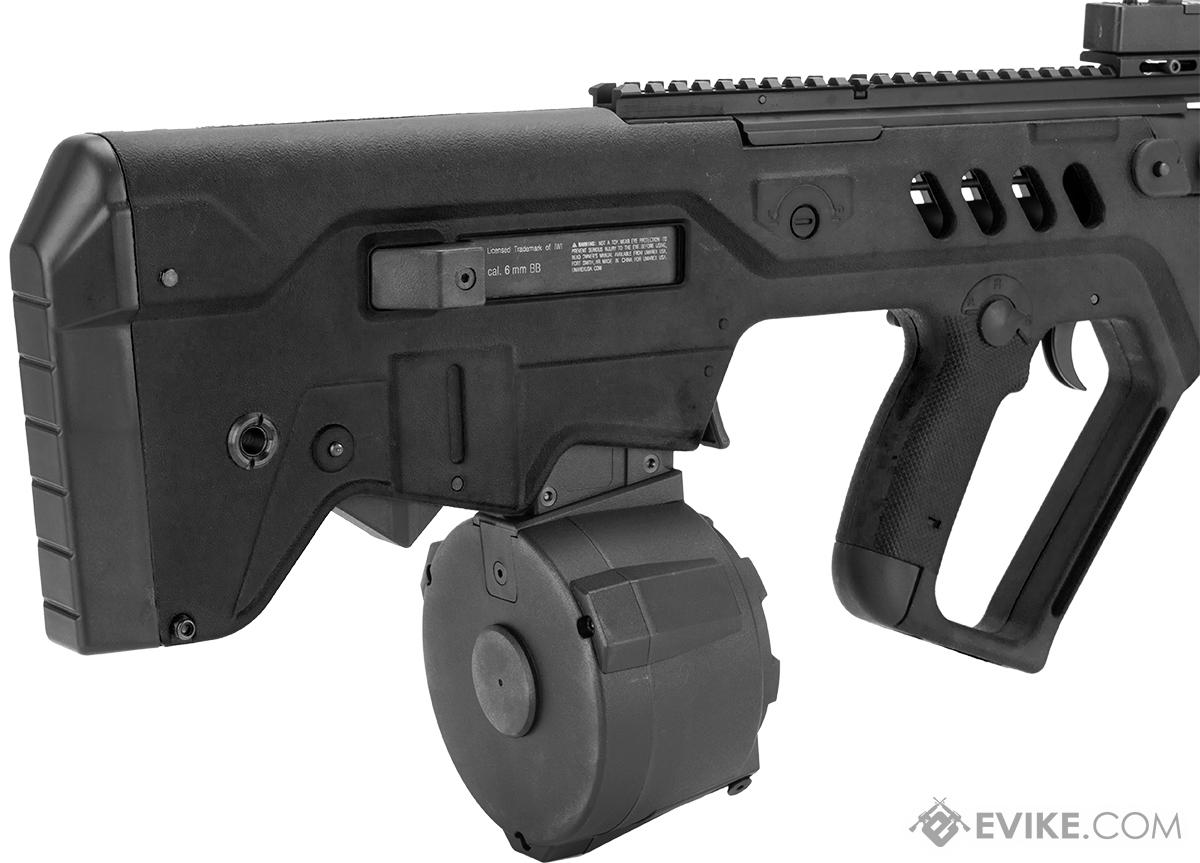 Evike.com Custom Eliminator Tavor Tar-21 AEG with Drum Magazine (Color ...