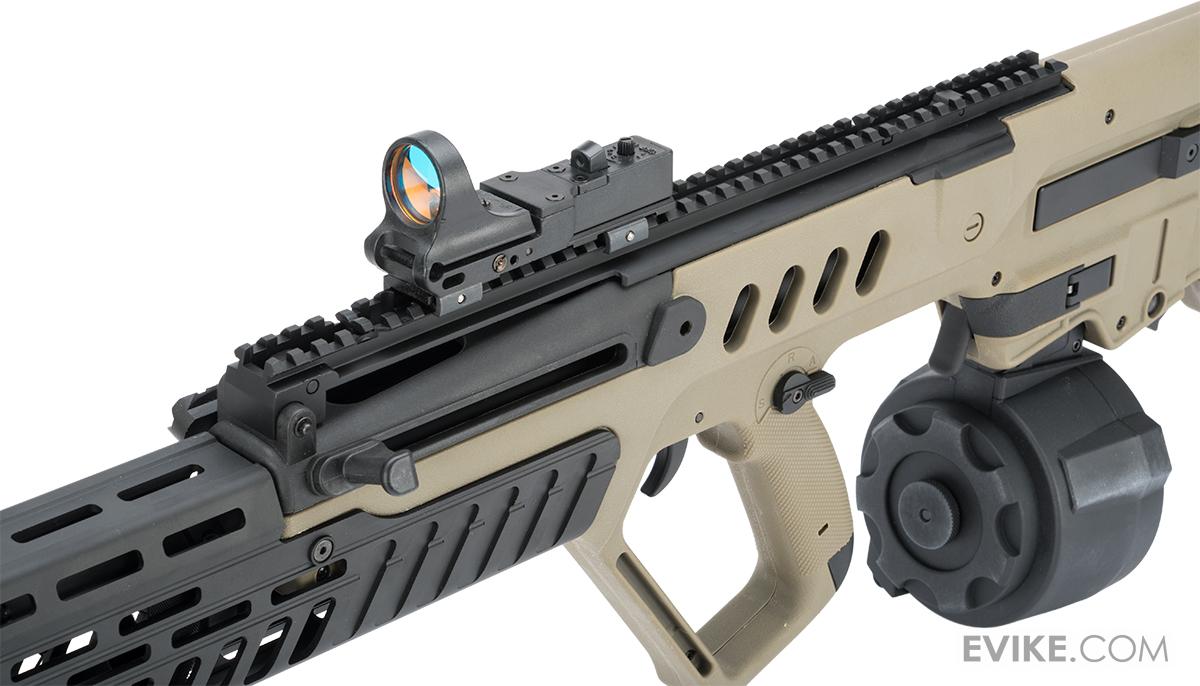 Evike.com Custom Eliminator Tavor Tar-21 AEG with Drum Magazine (Color ...