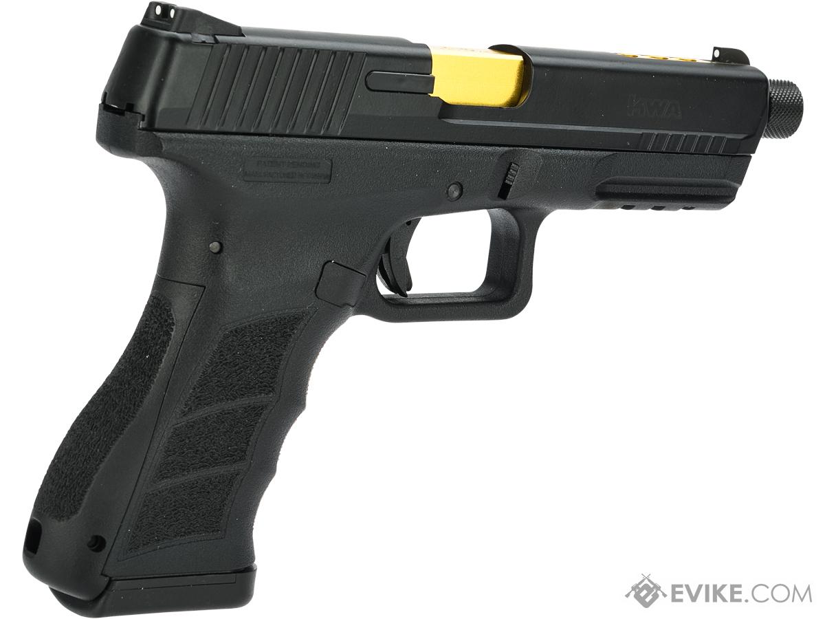 Evike.com Custom KWA ATP Full Auto Gas Blowback Airsoft Pistol with ...