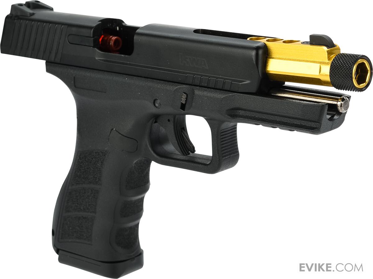 Evike.com Custom KWA ATP Full Auto Gas Blowback Airsoft Pistol with ...