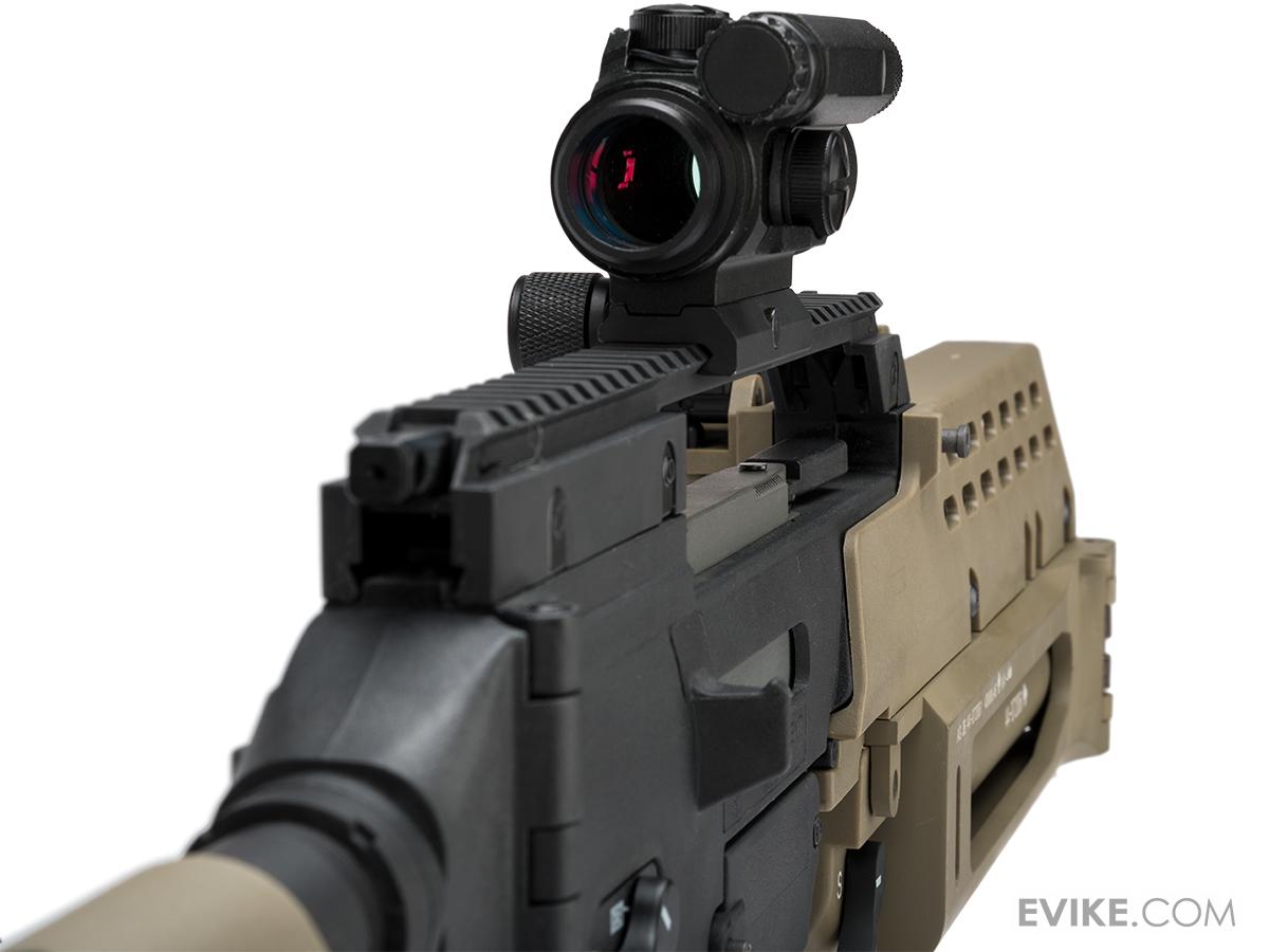 Evike Custom "Icarus Heavy" EBB Airsoft AEG with CTS Stock and Grenade ...