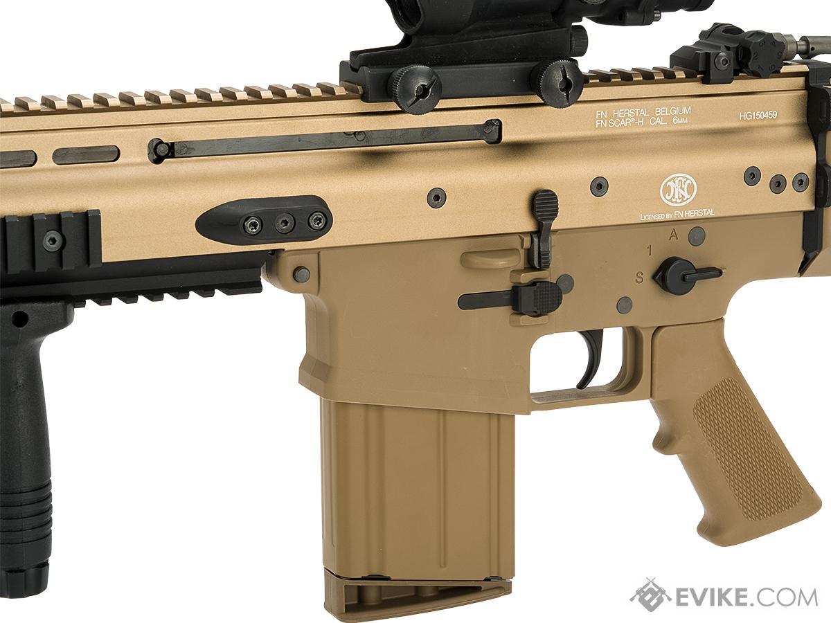 FN Herstal SCAR Licensed Gas Blowback Airsoft Rifle by WE-Tech (Color ...