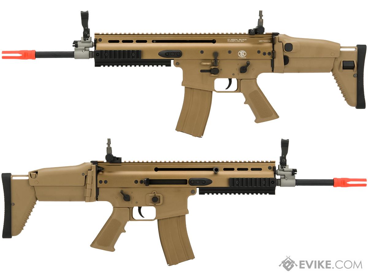 FN Herstal SCAR Licensed Gas Blowback Airsoft Rifle by WE-Tech (Color ...