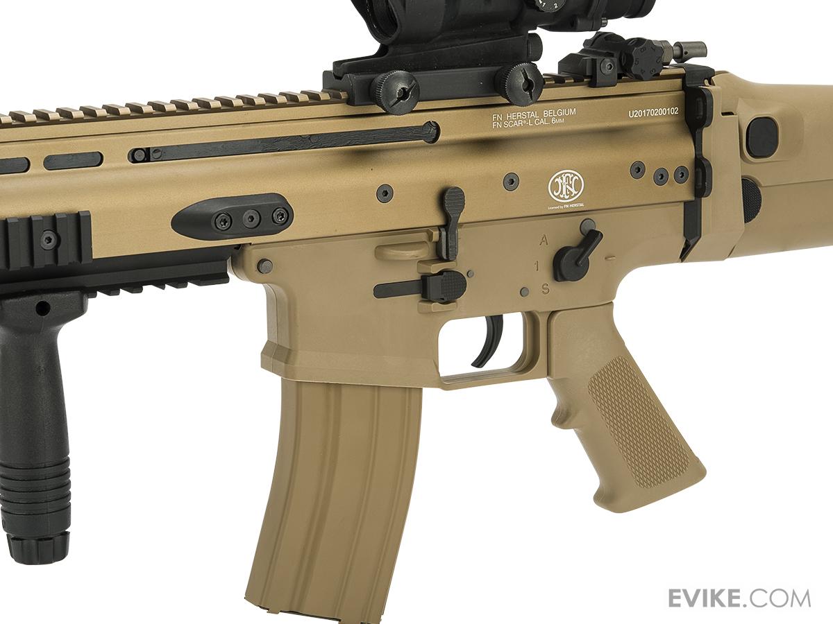 FN Herstal SCAR Licensed Gas Blowback Airsoft Rifle by WE-Tech (Color ...