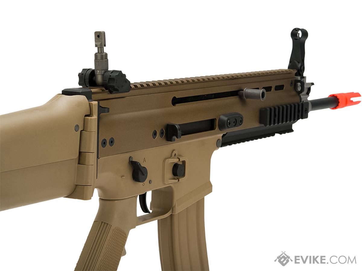 FN Herstal SCAR Licensed Gas Blowback Airsoft Rifle by WE-Tech (Color ...