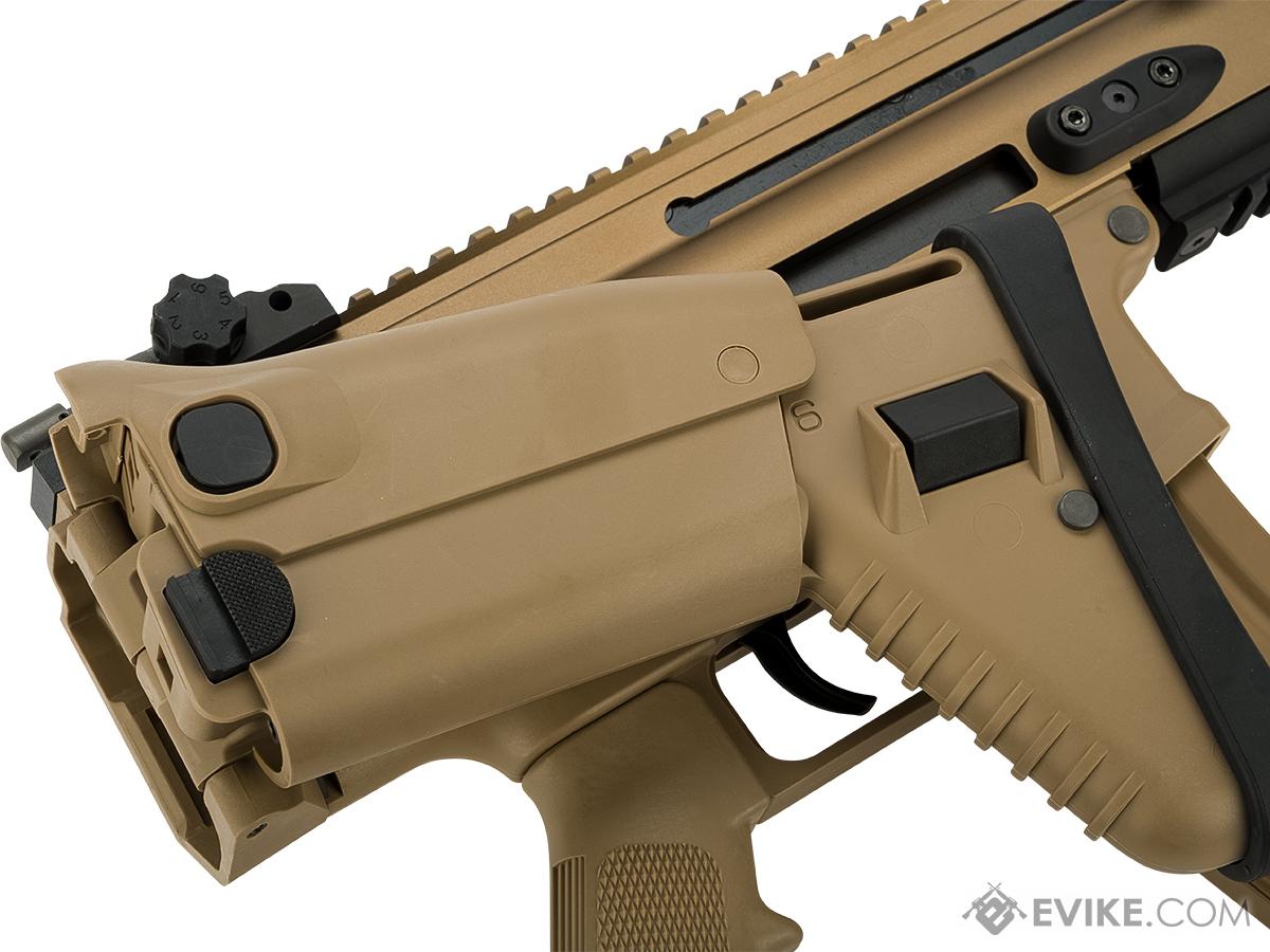 FN Herstal SCAR Licensed Gas Blowback Airsoft Rifle by WE-Tech (Color ...