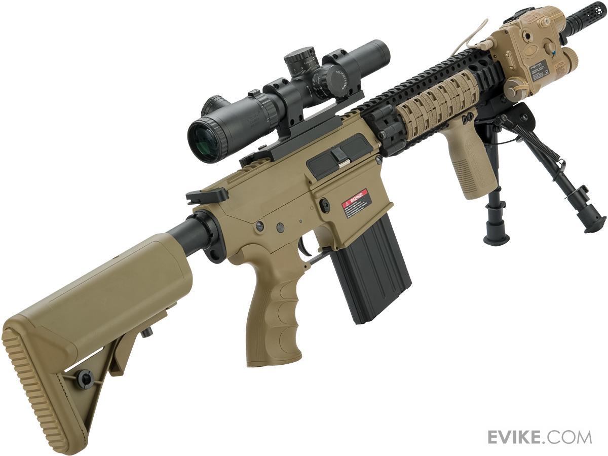 Evike.com Custom Daniel Defense SR25-K Precision Rifle Airsoft AEG ...