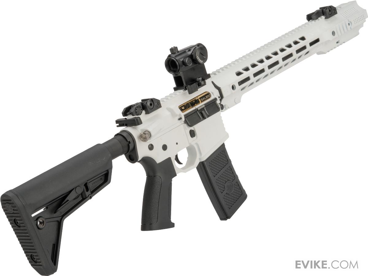 EMG Custom Cerakote SAI GRY Training Weapon M4 Airsoft AEG Rifle (Configuration: Carbine ...