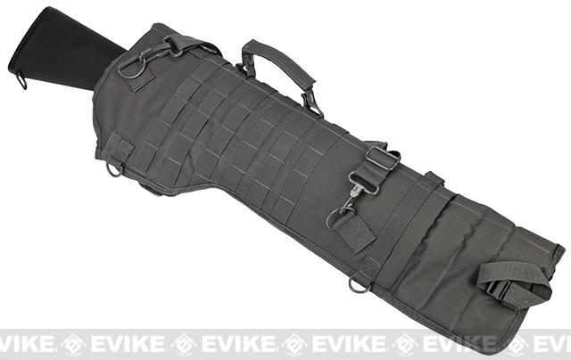 NcSTAR MOLLE Tactical Rifle / Shotgun Scabbard (Color: Urban Gray ...