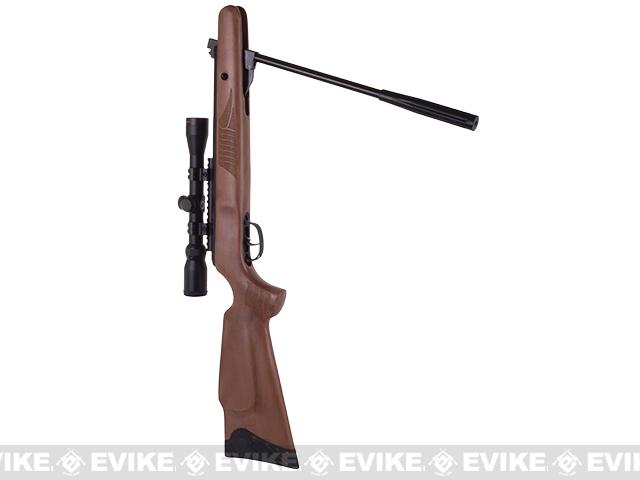 Crosman Nitro Venom Nitro Piston Powered .177 Hunting Air Gun with Wood ...