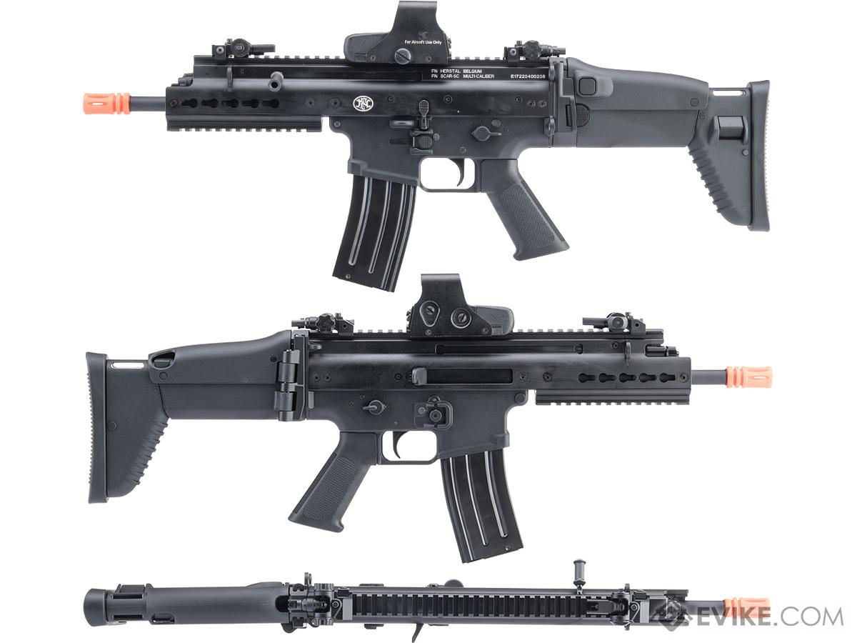 Cybergun FN Herstal-Licensed SCAR-SC Airsoft AEG Rifle by ARES (Model: 300 Blackout), Airsoft ...