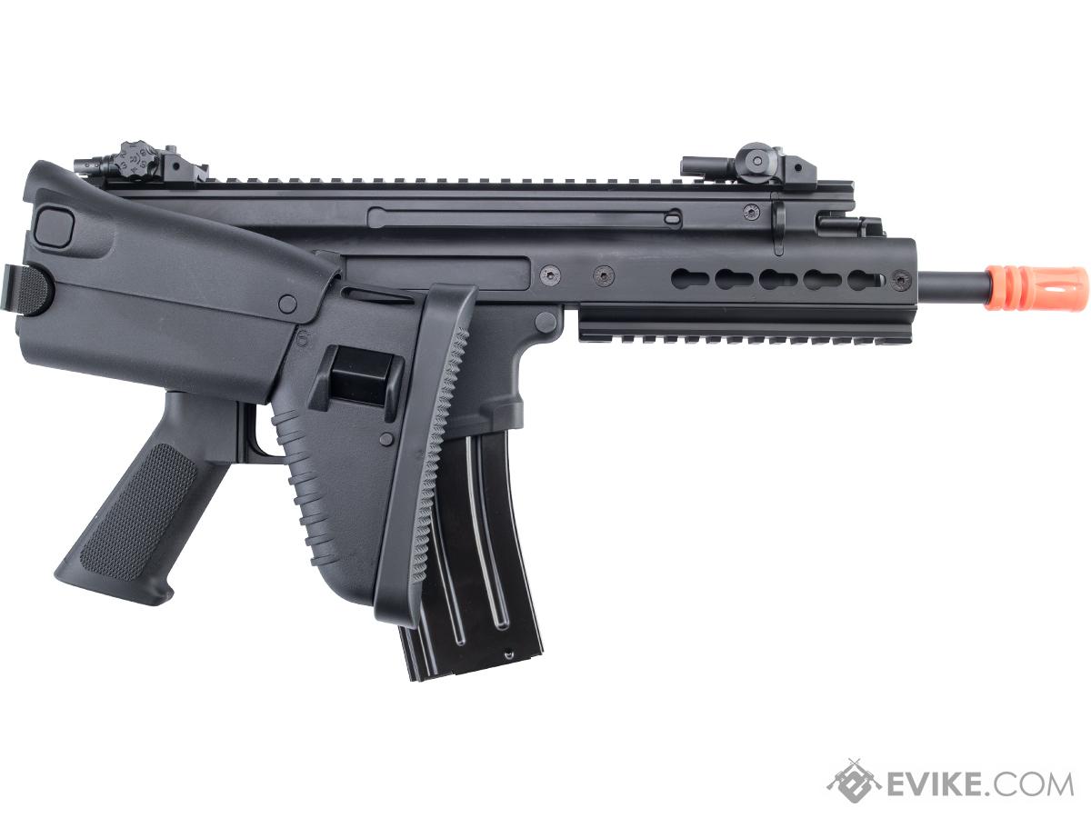 Cybergun FN Herstal-Licensed SCAR-SC Airsoft AEG Rifle by ARES (Model: 300 Blackout), Airsoft ...