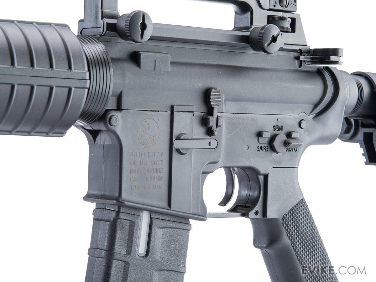 Cybergun Colt Licensed M4 Airsoft AEG Rifle w/ Split Gearbox by ICS ...