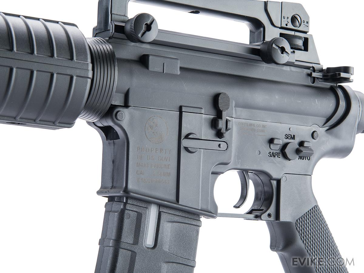 Cybergun Colt Licensed M4 Airsoft AEG Rifle w/ Split Gearbox by ICS ...