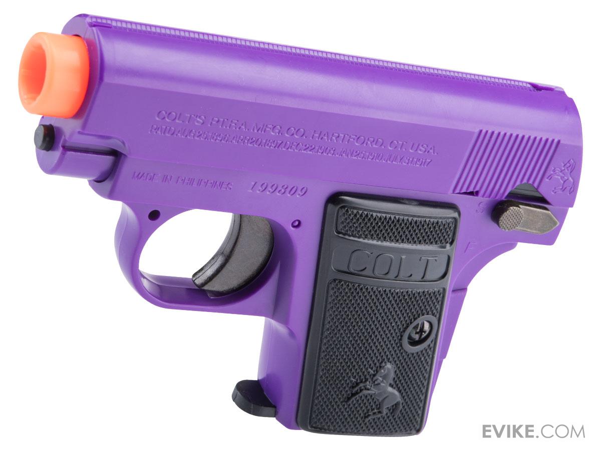 Colt Licensed 1908 Vest Pocket Hammerless .25 ACP Full Size Airsoft ...