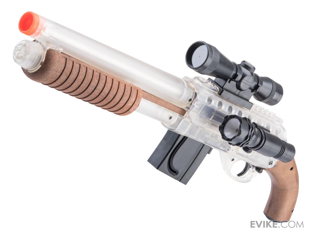 Softair Mossberg Licensed M590 Magazine Fed Airsoft Shotgun Package