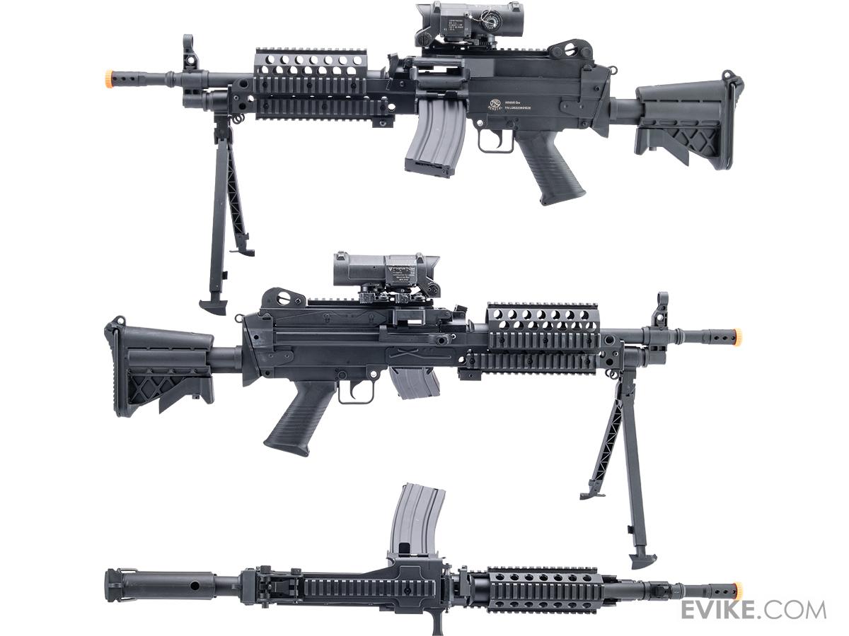 Cybergun FN Licensed M249 "Featherweight" Airsoft Machine Gun (Model: MK46