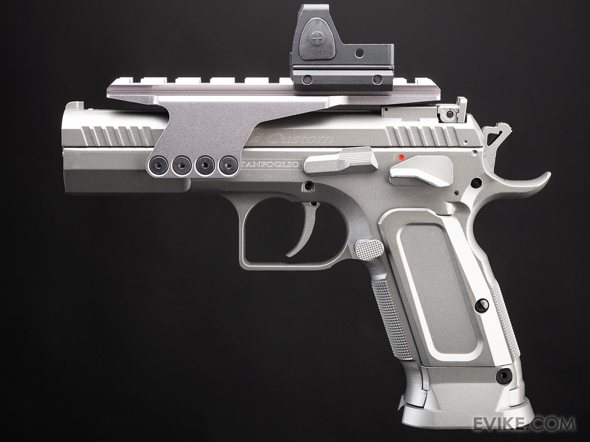 Cybergun Tanfoglio Licensed Limited Edition Custom Airsoft GBB Pistol ...