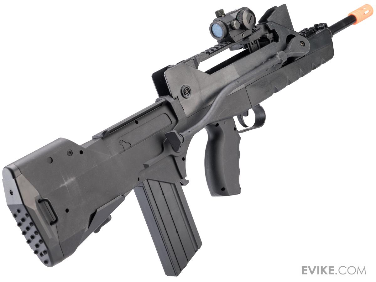 Cybergun FAMAS Licensed Valorise LPAEG Airsoft Rifle (Color: Black), Airsoft Guns, Airsoft ...