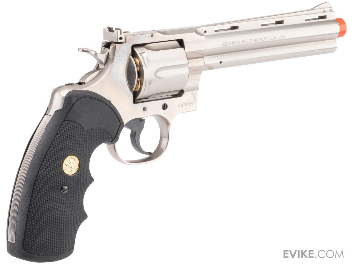 Cybergun Colt Licensed Python .357 Magnum Airsoft Revolver by King Arms ...
