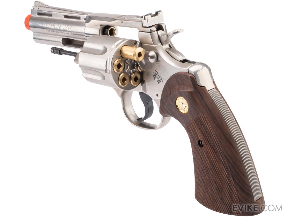 Cybergun Colt Licensed Python .357 Magnum Airsoft Revolver by King Arms ...