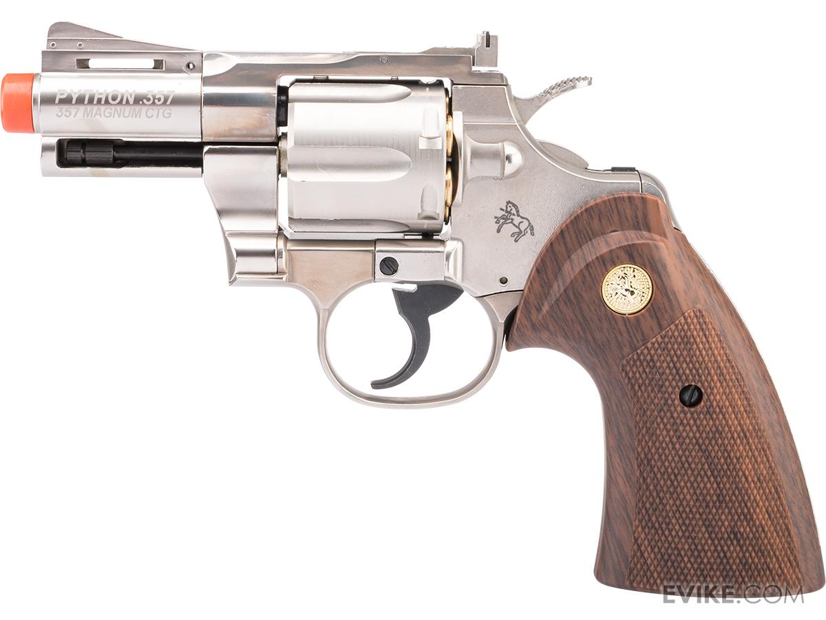 Cybergun Colt Licensed Python .357 Magnum Airsoft Revolver by King Arms ...