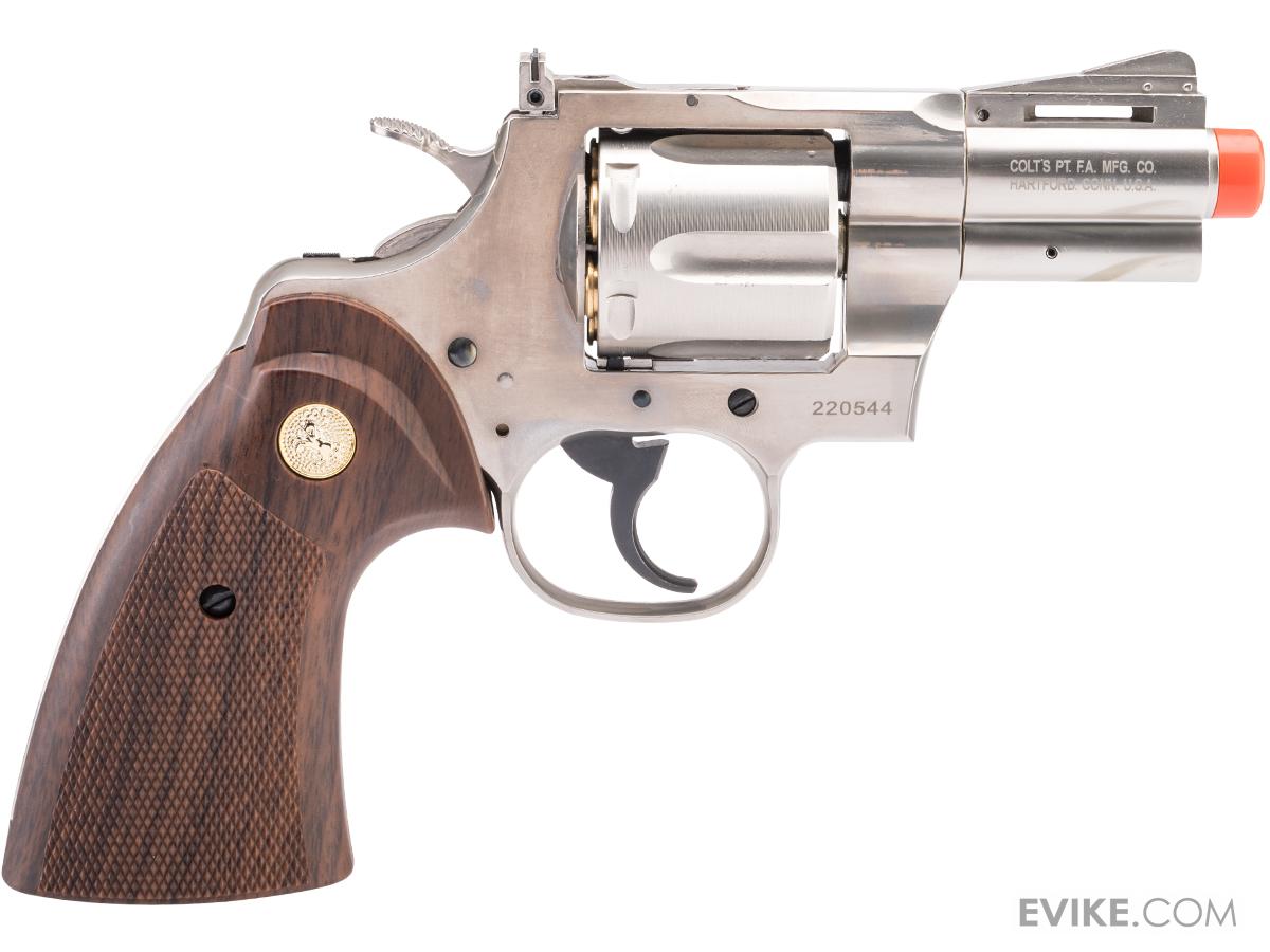 Cybergun Colt Licensed Python .357 Magnum Airsoft Revolver by King Arms ...