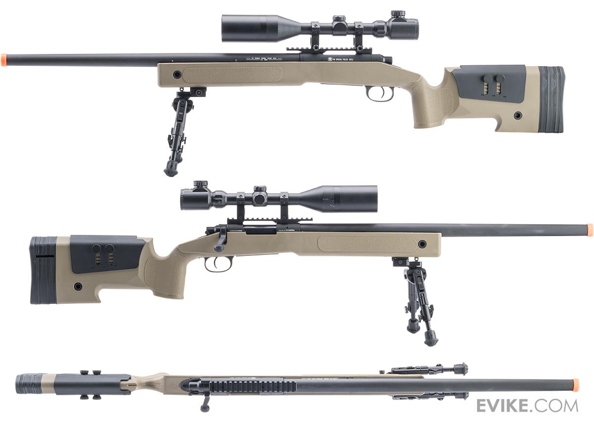 Cybergun FN Herstal Licensed SPR A2 High Power Airsoft Sniper Rifle ...