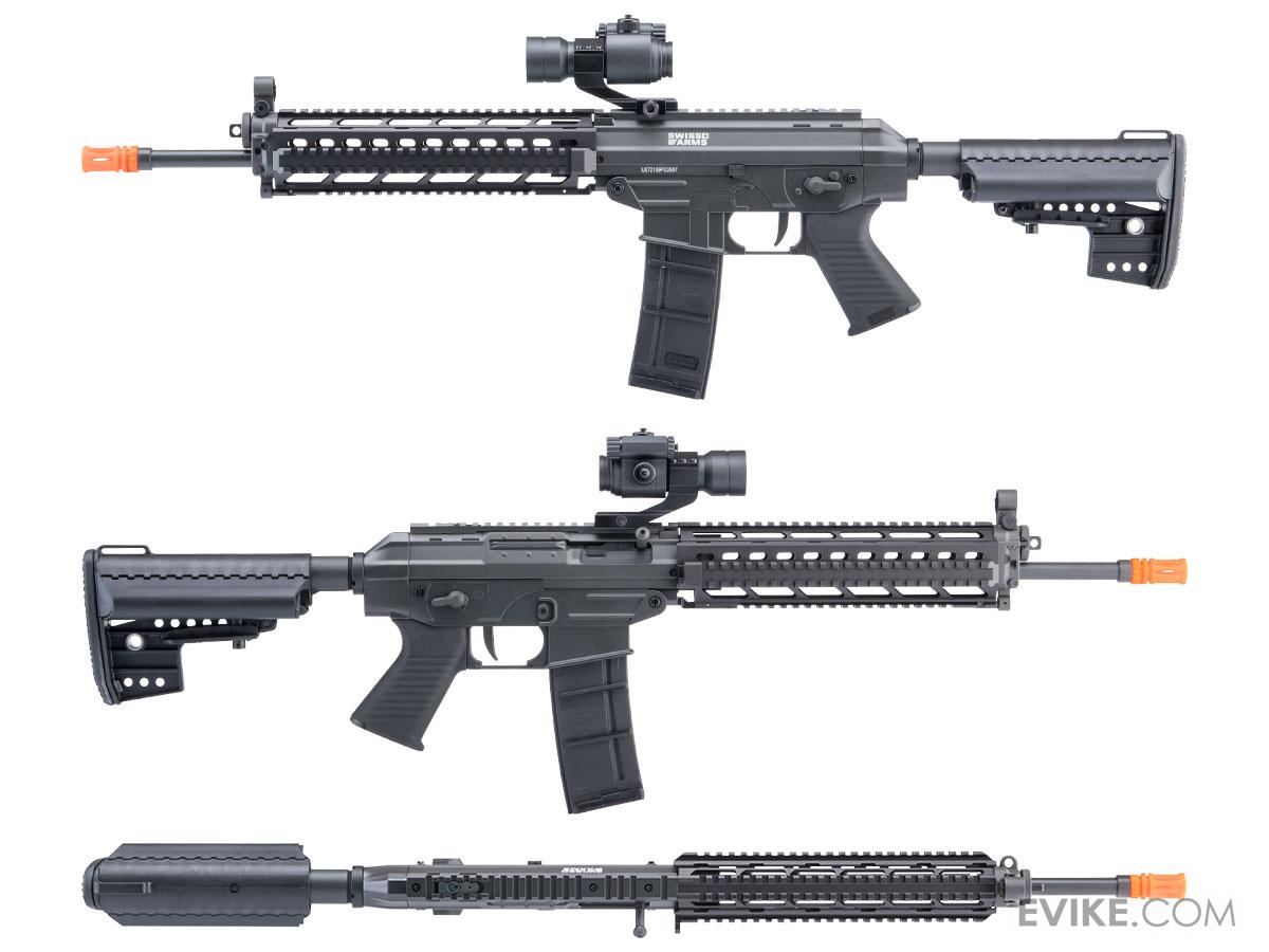 Cybergun / Swiss Arms Licensed SG556 RIS Airsoft AEG Rifle (Color ...