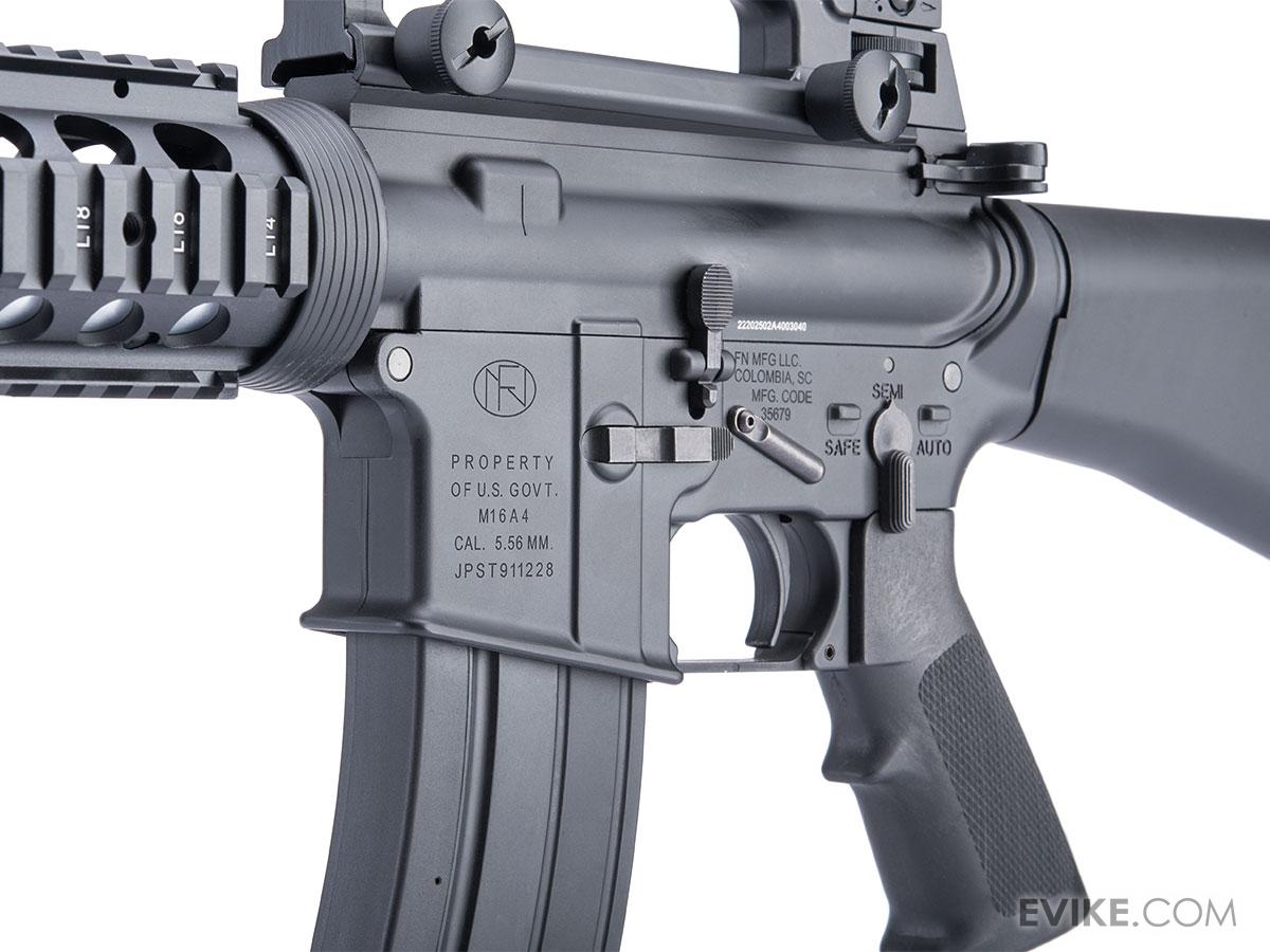 6mmProShop FN Herstal Licensed FN15 Full Metal M16 Gas Blowback Airsoft ...