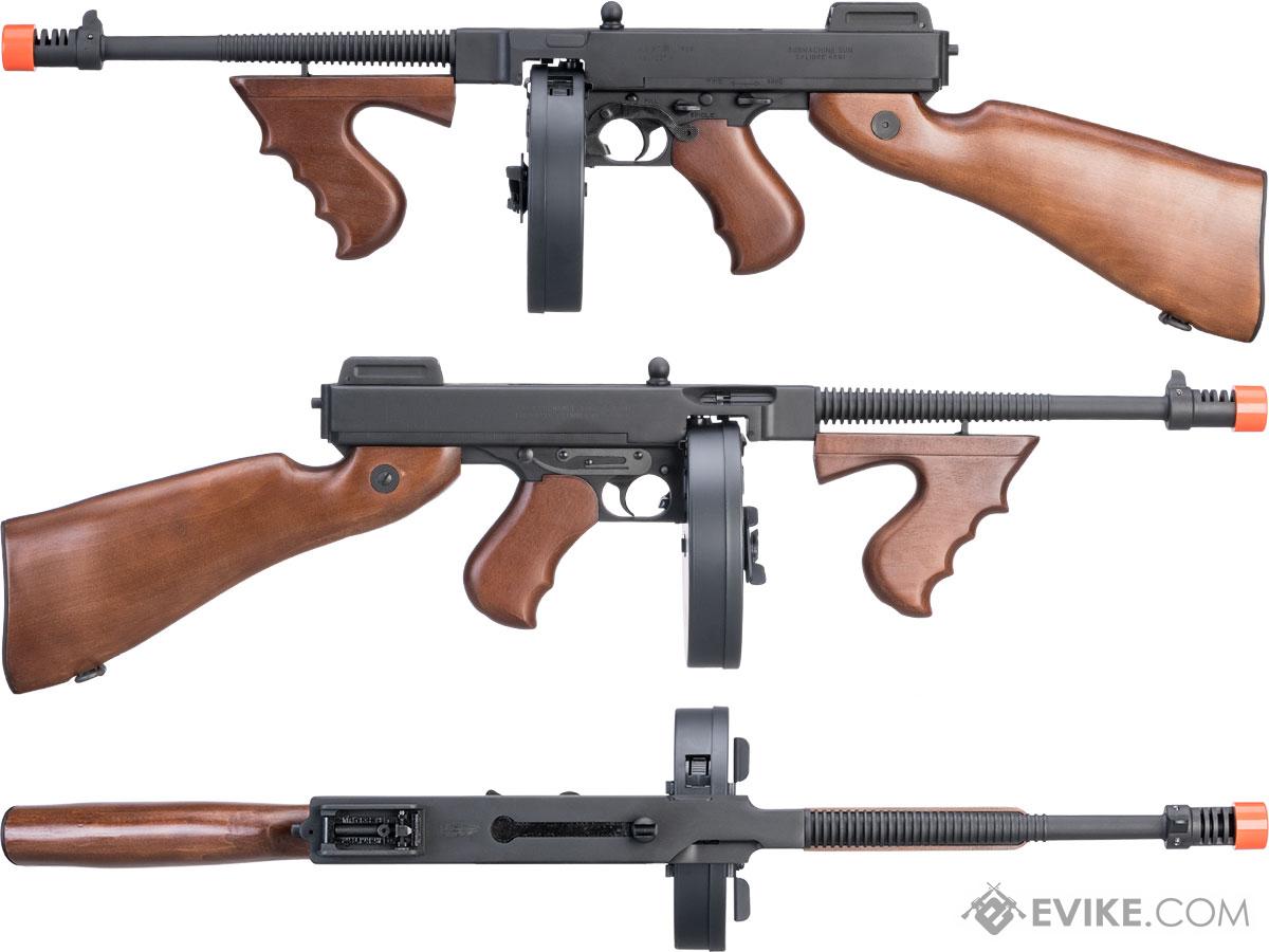 Cybergun Licensed Thompson "Chicago Typewriter" M1928 Pattern Airsoft ...