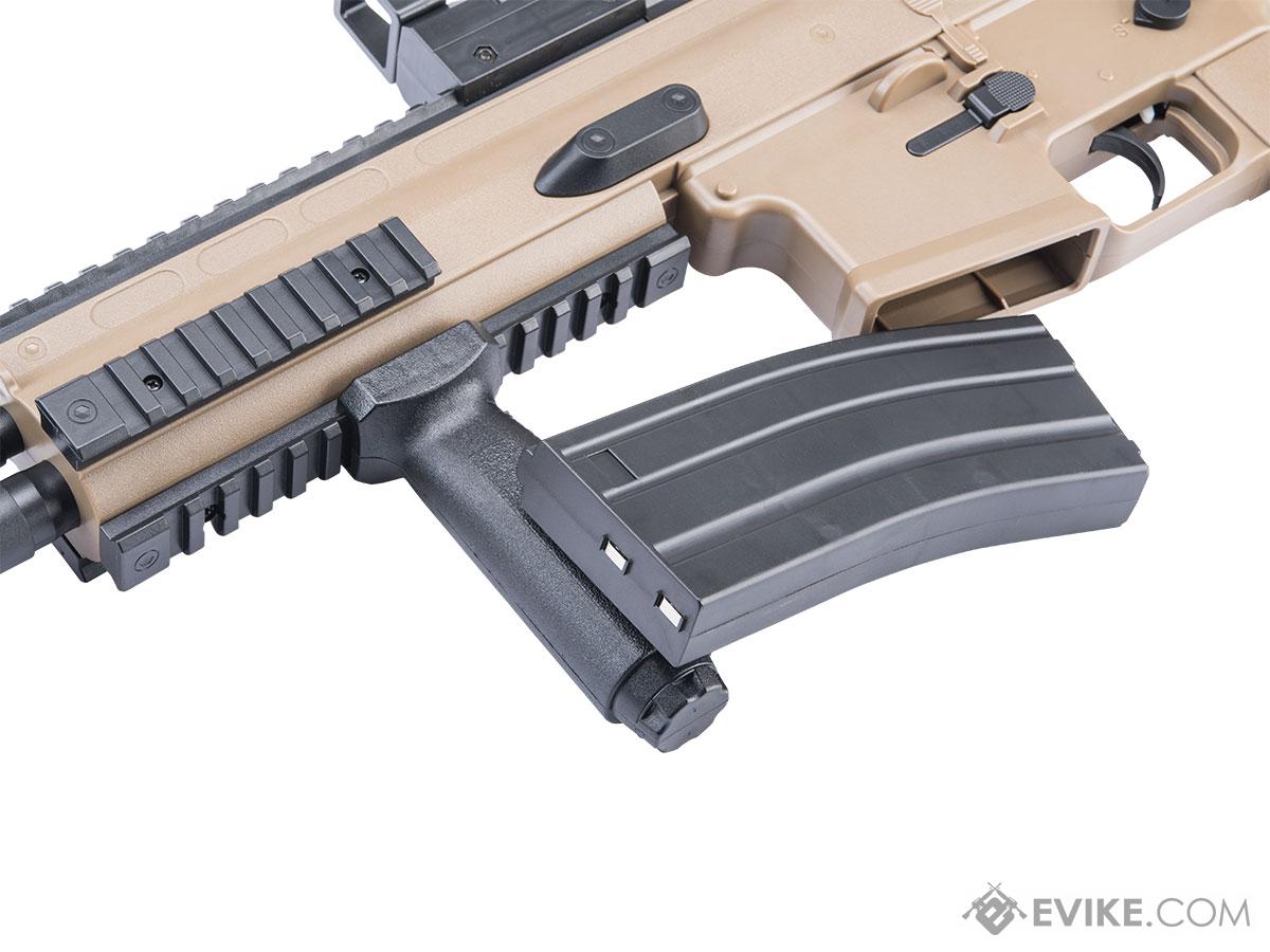 Cybergun FN Herstal Licensed SCAR-L Full Size Entry Level Airsoft AEG Rifle (Color: Tan ...