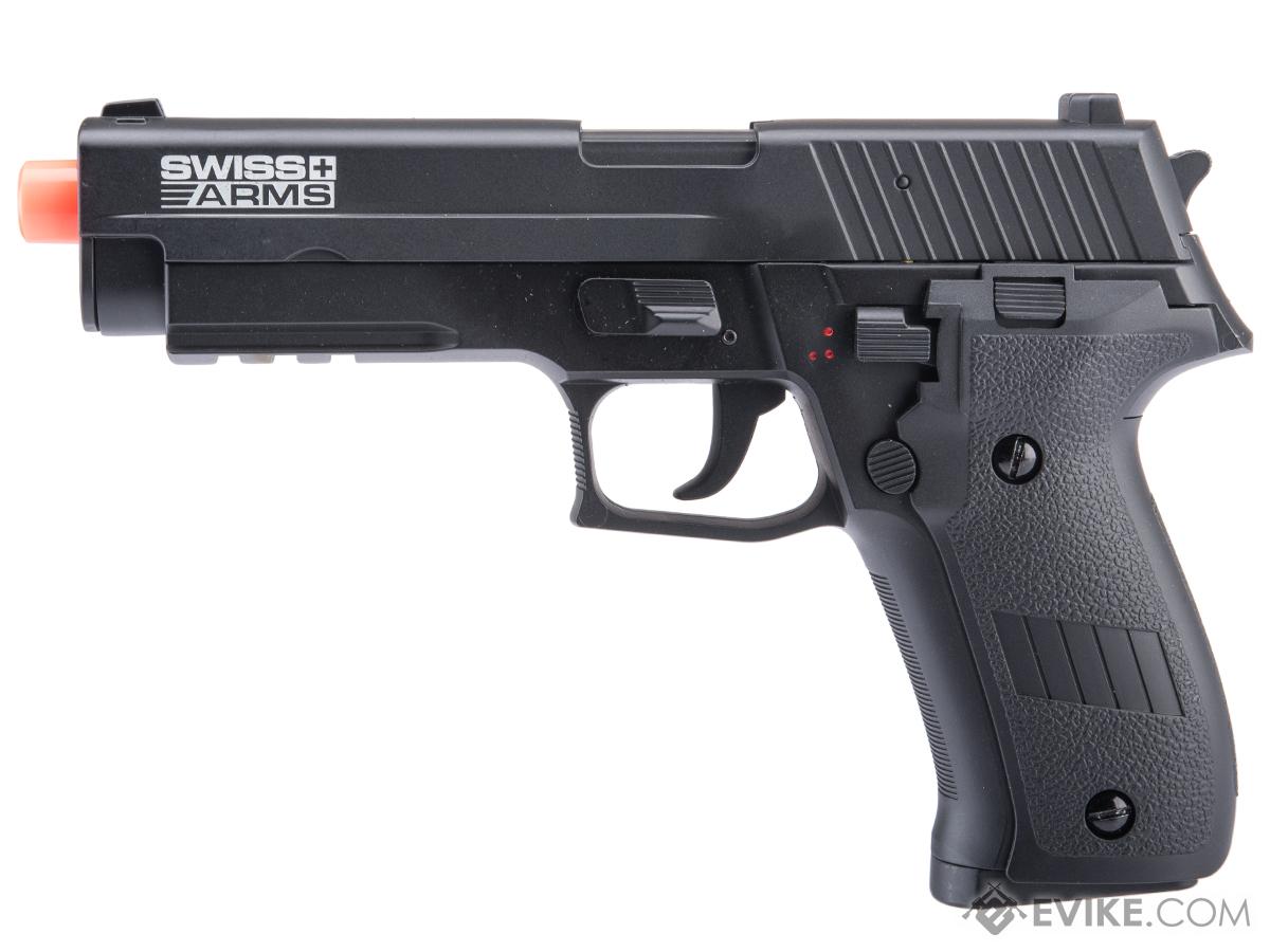 Swiss Arms Licensed Full Auto Select Fire 226 Airsoft AEP Hand Gun ...