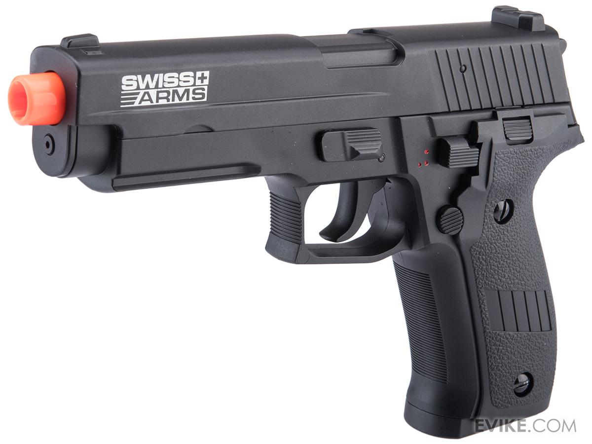 Swiss Arms Licensed Full Auto Select Fire 226 Airsoft AEP Hand Gun ...