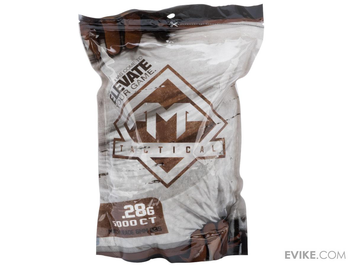 AMP Tactical Match Grade 6mm Airsoft BBs (Weight: .28g / 5000 Rounds ...