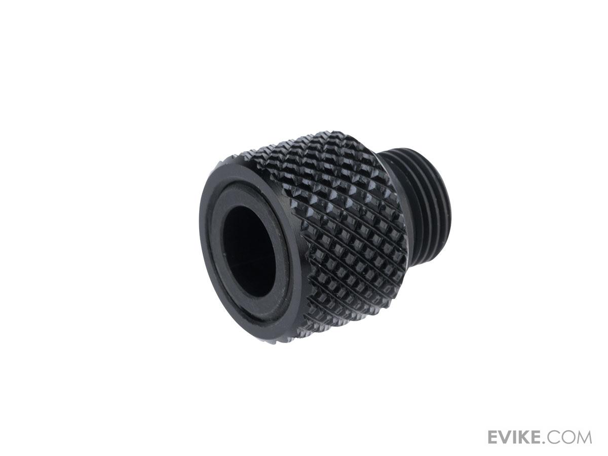 Swiss Arms 12mm to 14mm Positive Thread Adapter w/ Knurled Thread ...