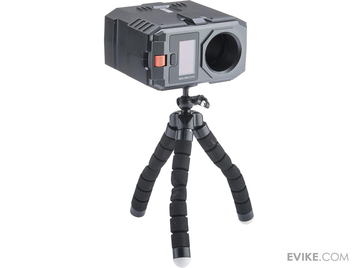 Swiss Arms "Chrony" Pro Airsoft Chronograph w/ Flexible Tripod ...