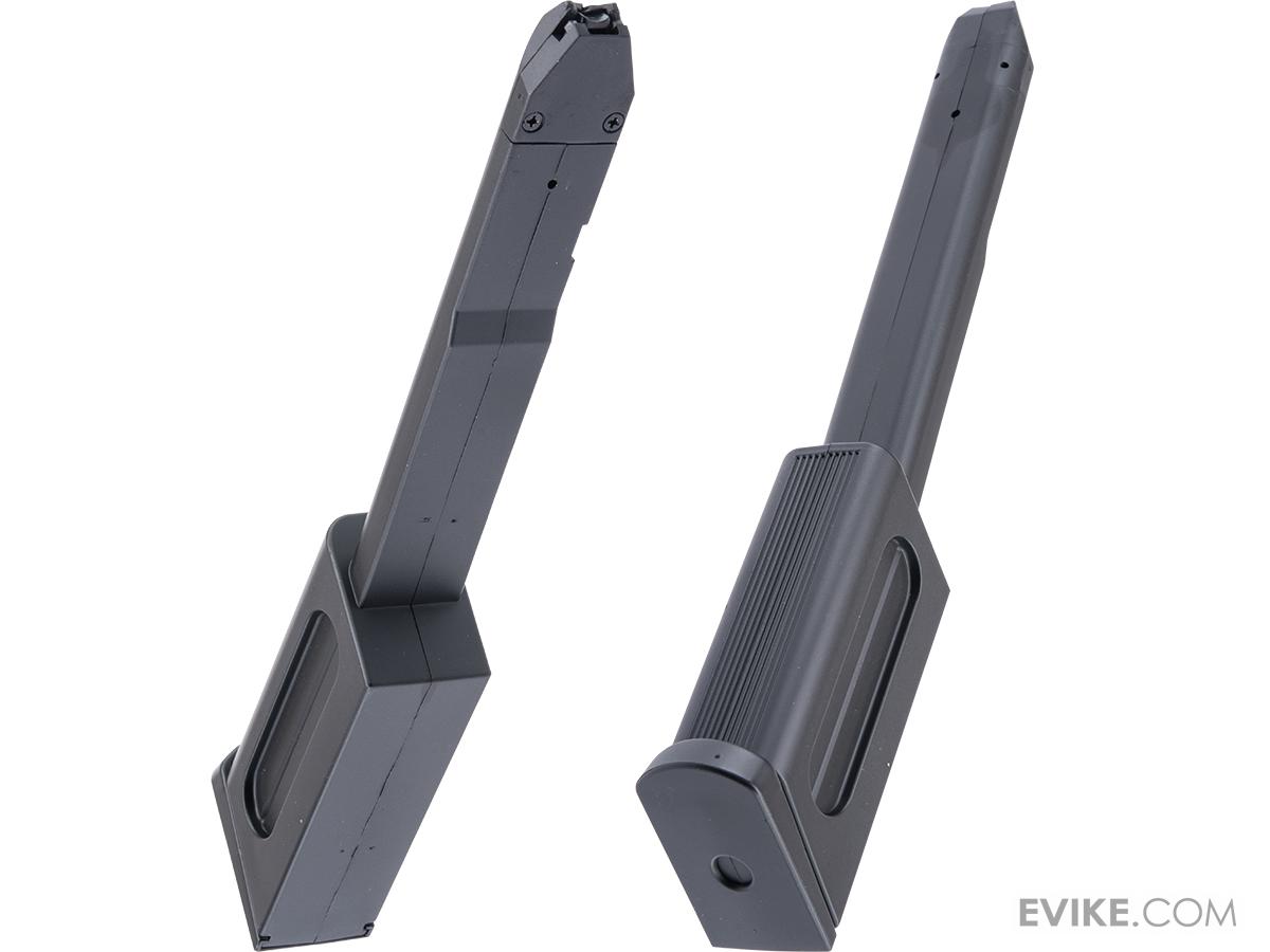 CYMA Extended 80 Round Magazine for M9 Airsoft AEP Pistols, Accessories ...