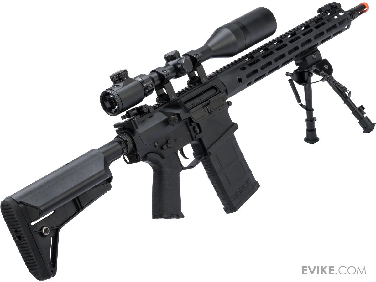CYMA Platinum SR-25 QBS Airsoft AEG Designated Marksman Rifle (Model ...