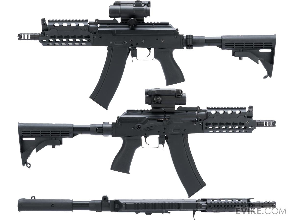 CYMA Stamped Steel "AK-74 Custom" Airsoft AEG Rifle w/ Folding Stock ...