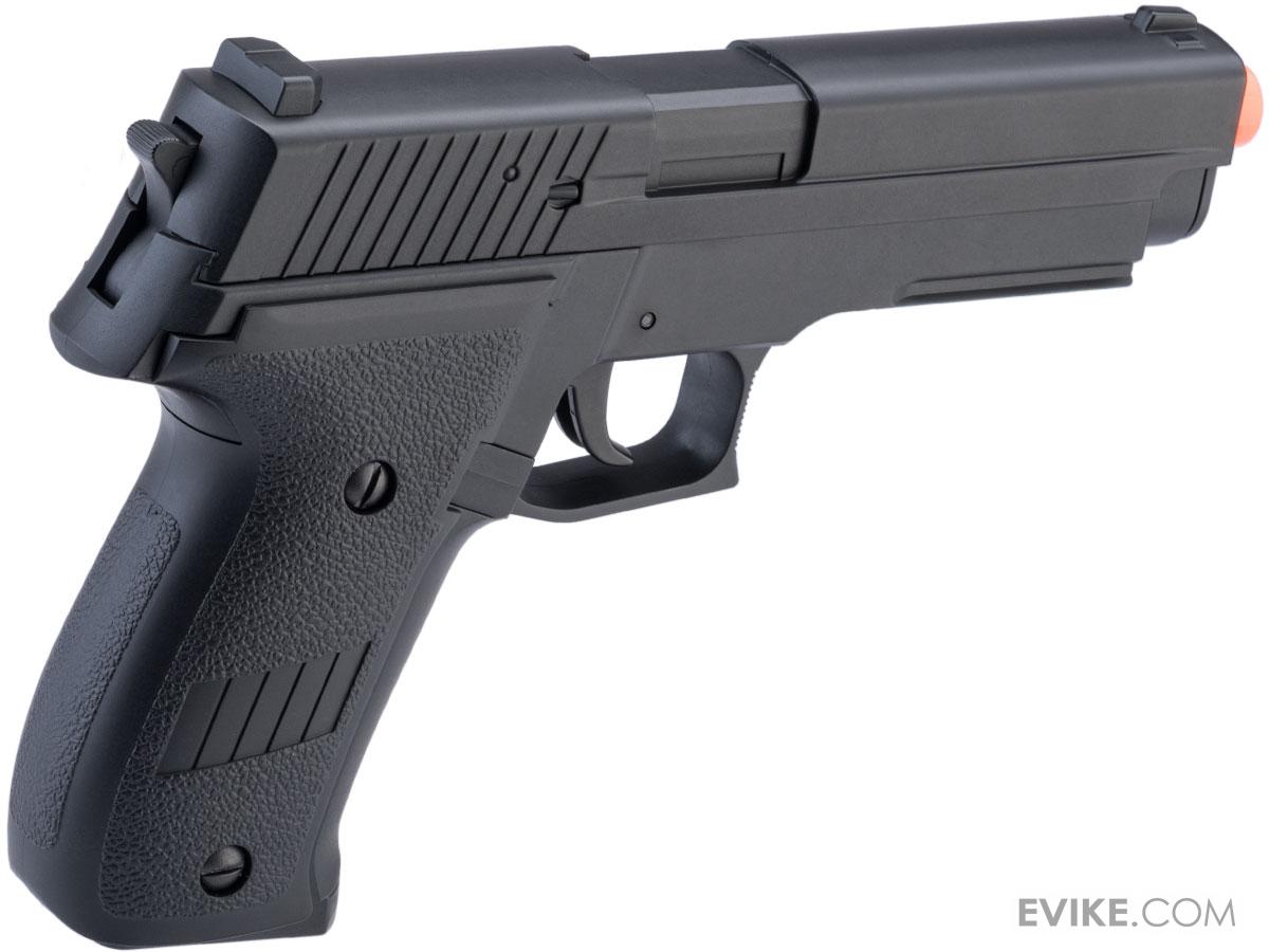 Swiss Arms Licensed Full Auto Select Fire 226 Airsoft AEP Hand Gun w ...