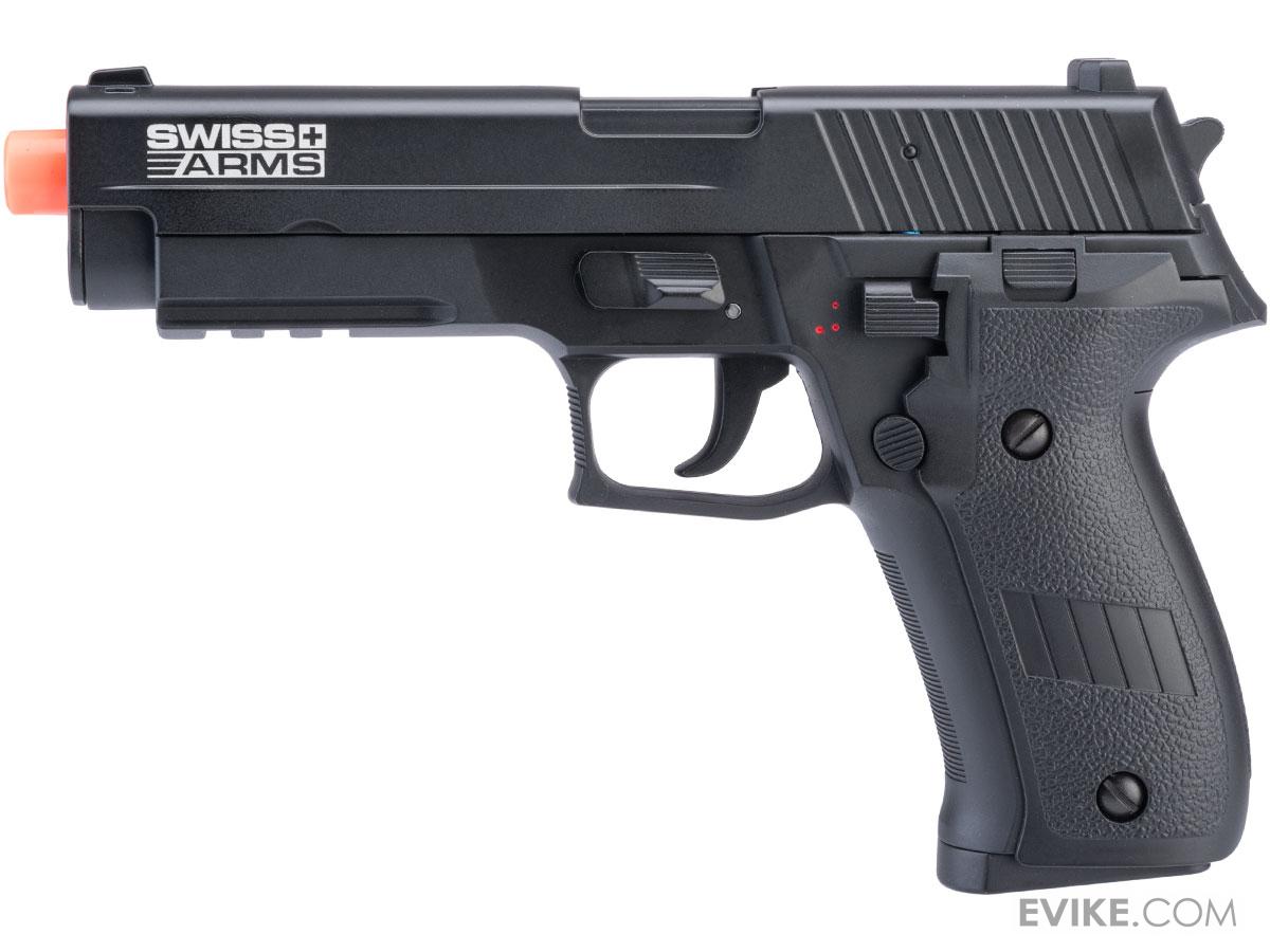 Swiss Arms Licensed Full Auto Select Fire 226 Airsoft AEP Hand Gun w ...