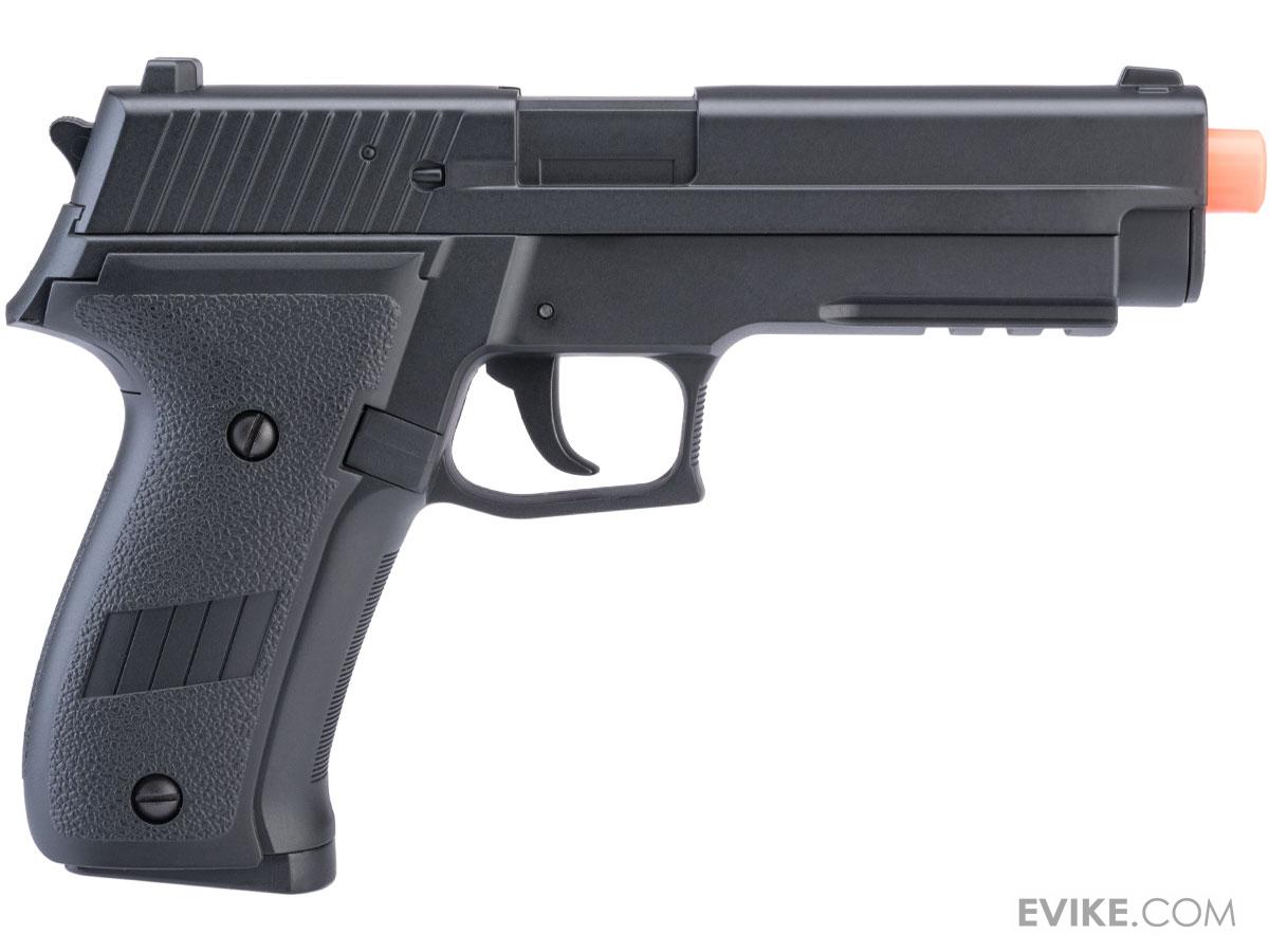 Swiss Arms Licensed Full Auto Select Fire 226 Airsoft AEP Hand Gun w ...