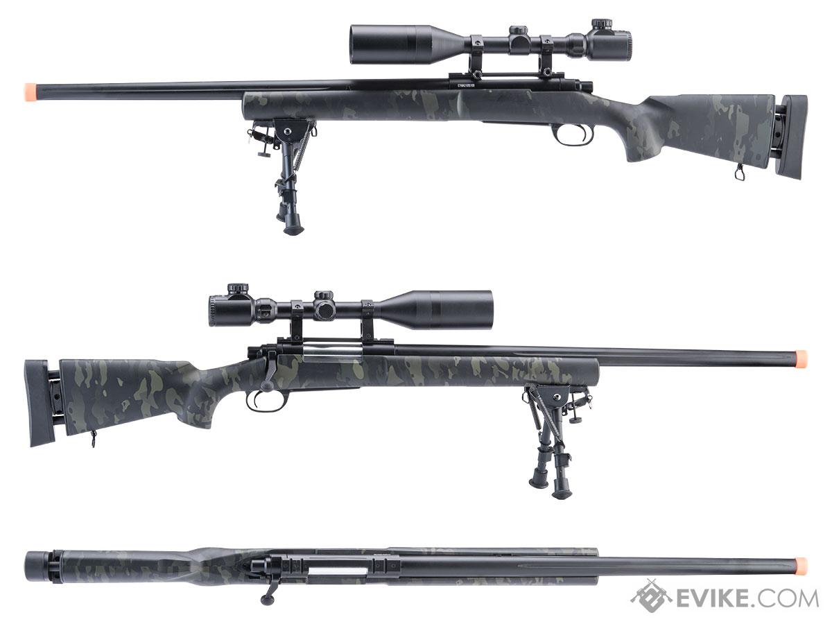 CYMA Standard M24 Military Airsoft Bolt Action US Army Scout Sniper ...