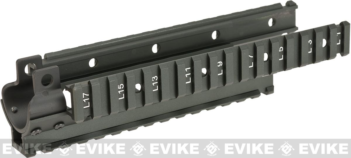 CYMA Full Metal MP5 DX Rail Interface System For MP5 A Series Airsoft ...