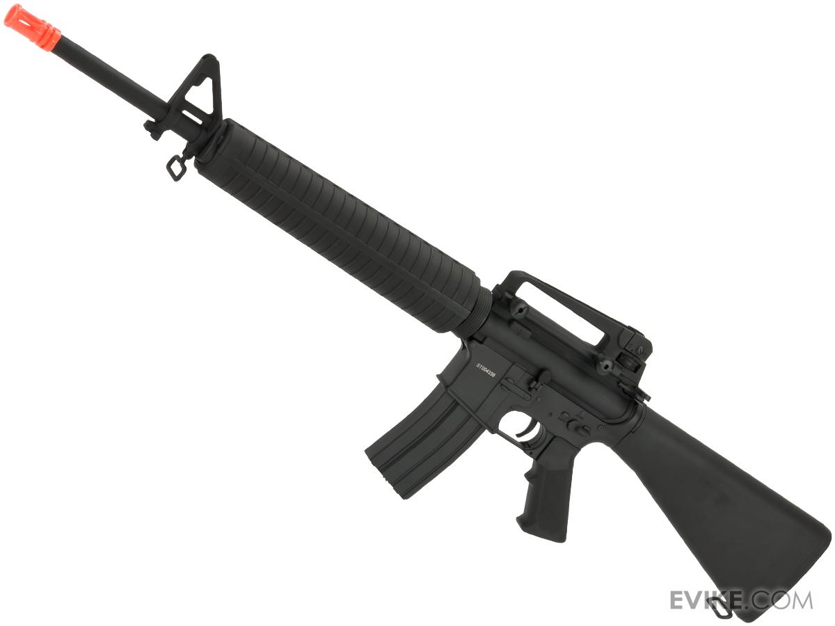 CYMA Full Metal M16 A3 Airsoft AEG Rifle (Package: Add 9.6v NiMH ...