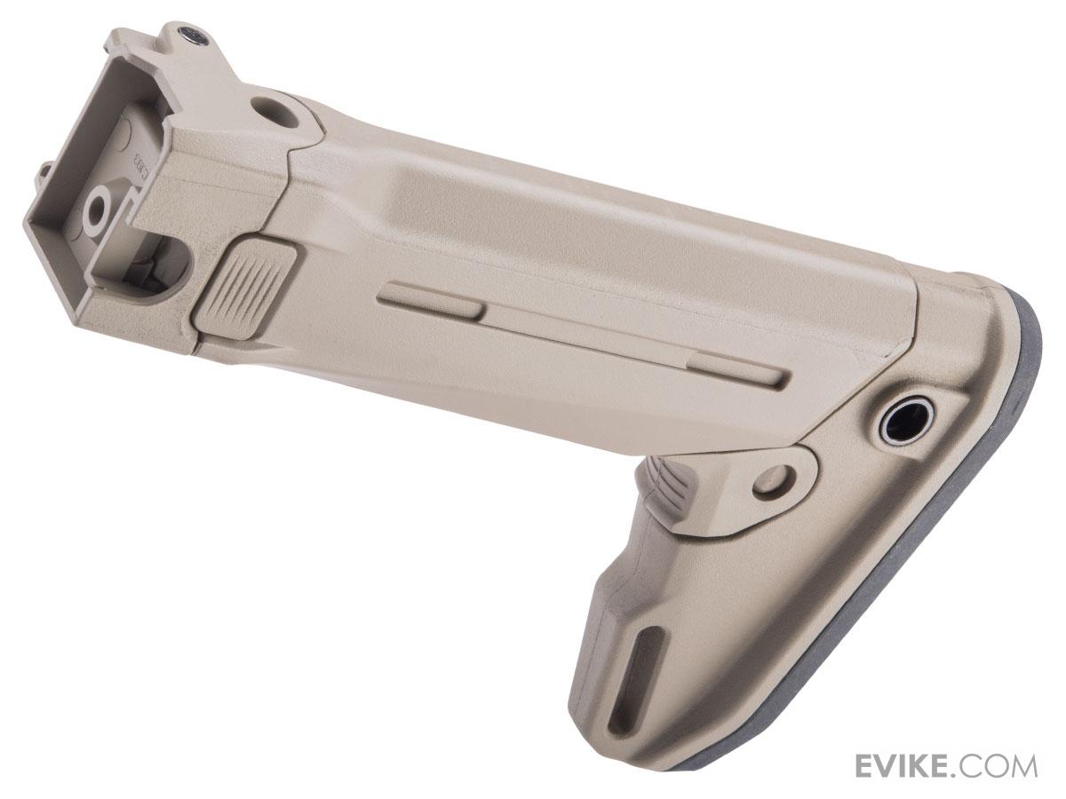 CYMA Polymer Folding Adjustable Stock for AK Series Airsoft AEG Rifles ...