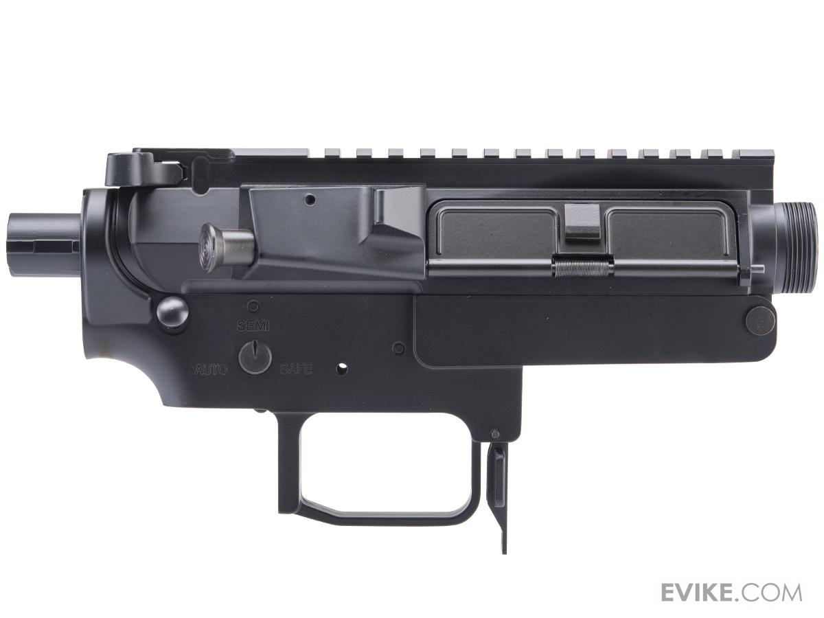 CYMA Billet Style Upper & Lower Receiver Set for MK-47 QBS Airsoft AEG Rifles, Accessories ...