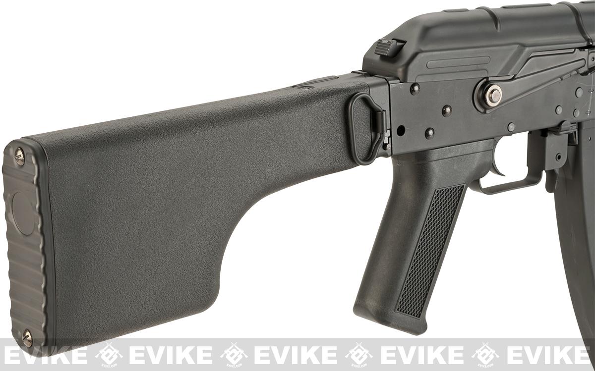 CYMA Standard RPK LMG Airsoft AEG Rifle w/ Steel Bipod and Polymer Folding Stock (Package: Gun ...